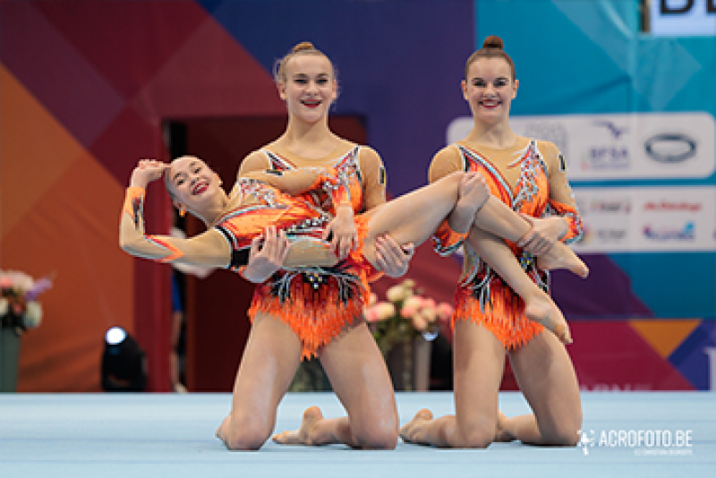 Q&A - Het gouden topsport trio Acro : Gymfed
